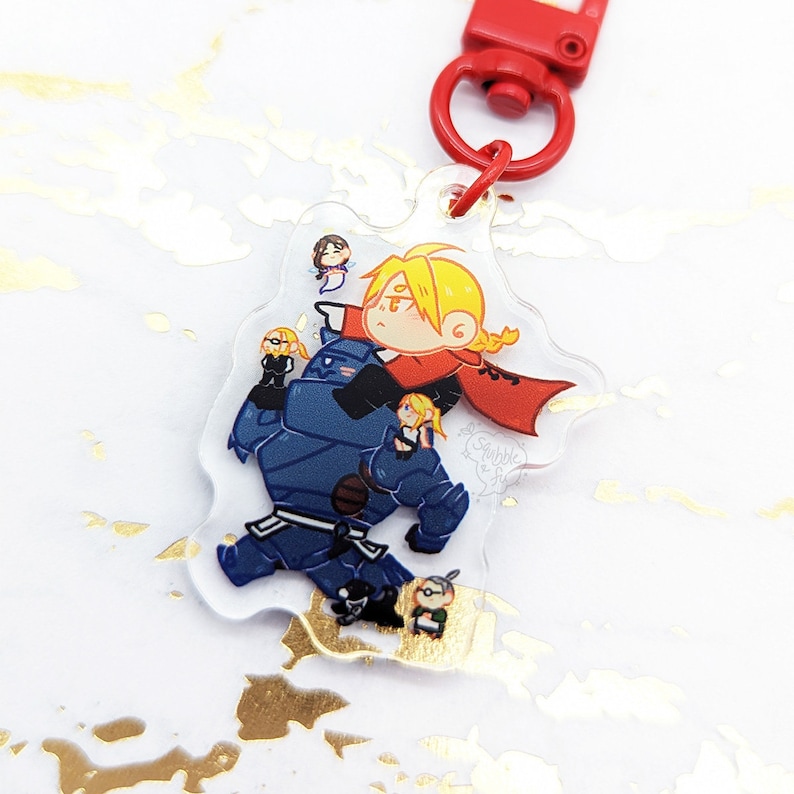 FMA Running | Japanese Shounen Anime Alchemist Action | Double-sided ...