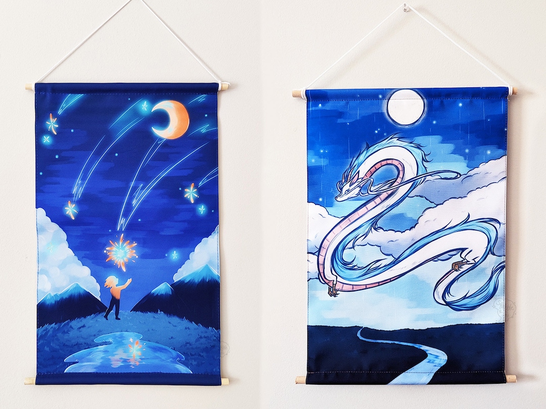 Nostalgic Japanese Anime Movie Studio Inspired | Enamel Pin Banners ...