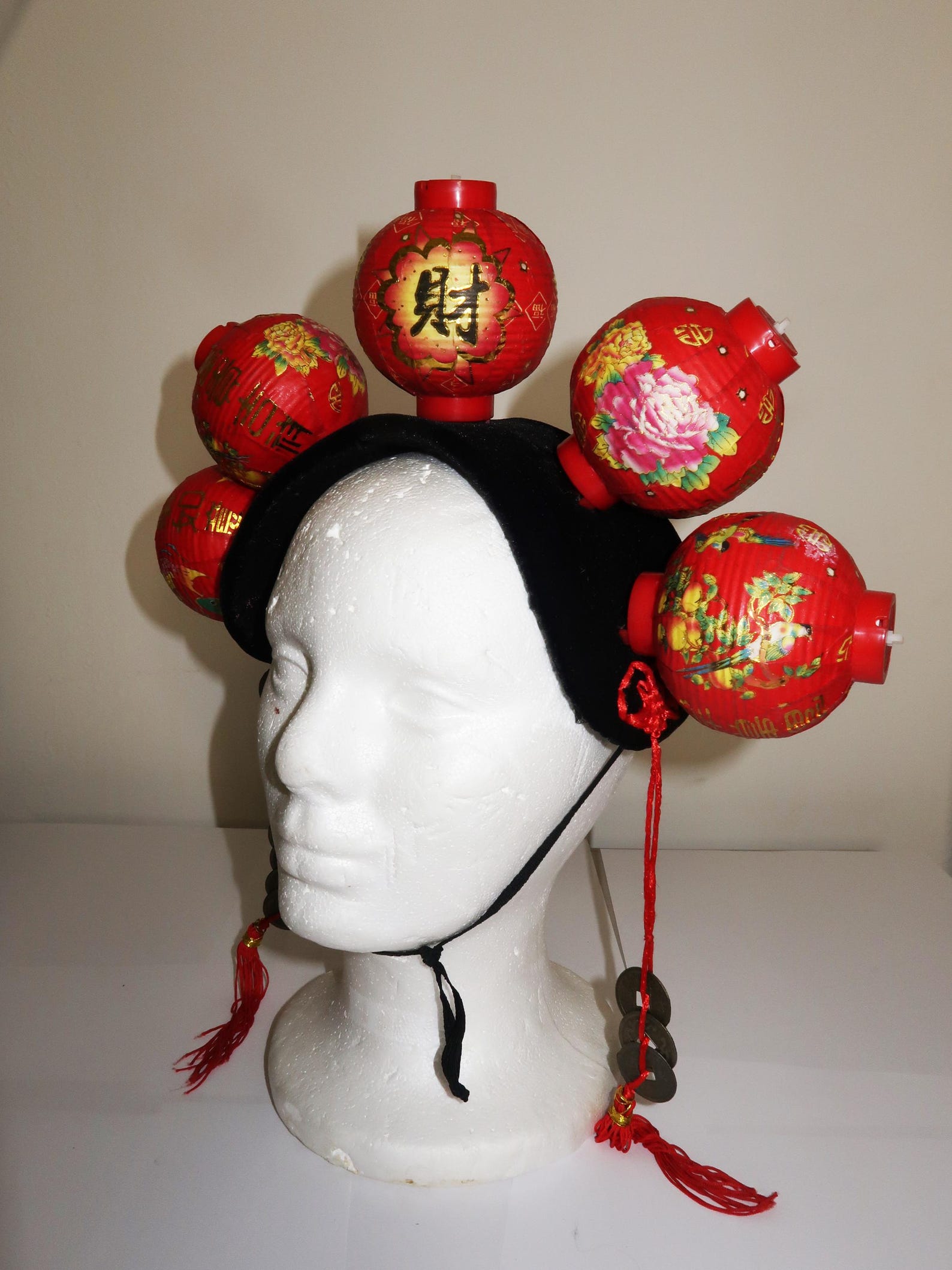 Chinese Lantern Headband Hat Costume Drag Headpiece - Etsy