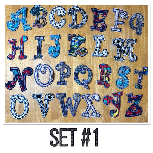 Quilted Alphabet - Etsy