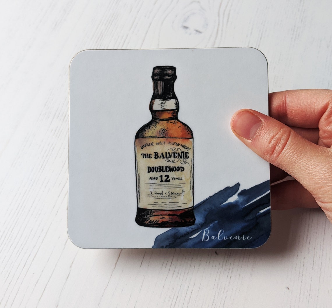 Balvenie Doublewood Whisky Coaster | Etsy