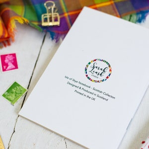 Isle of Skye, Scotland Watercolour Map A6 Notebook - Scottish Islands ...