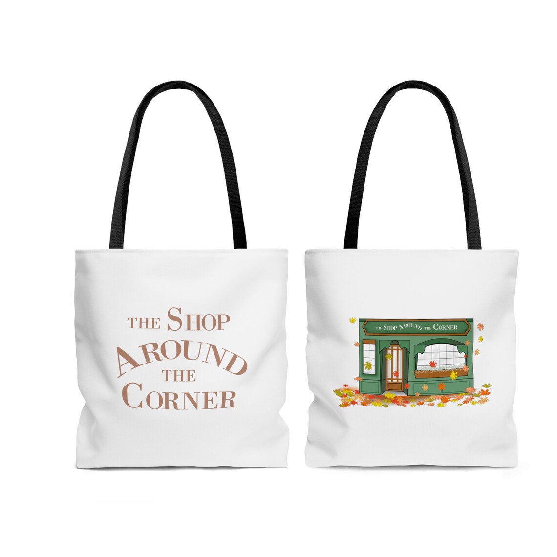 The Shop Around the Corner - You've Got Mail - AOP Tote Bag - Etsy