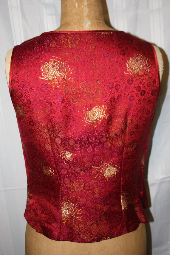 Brocade Asian Top - Gem