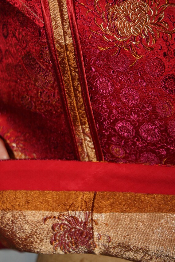 Brocade Asian Top - Gem