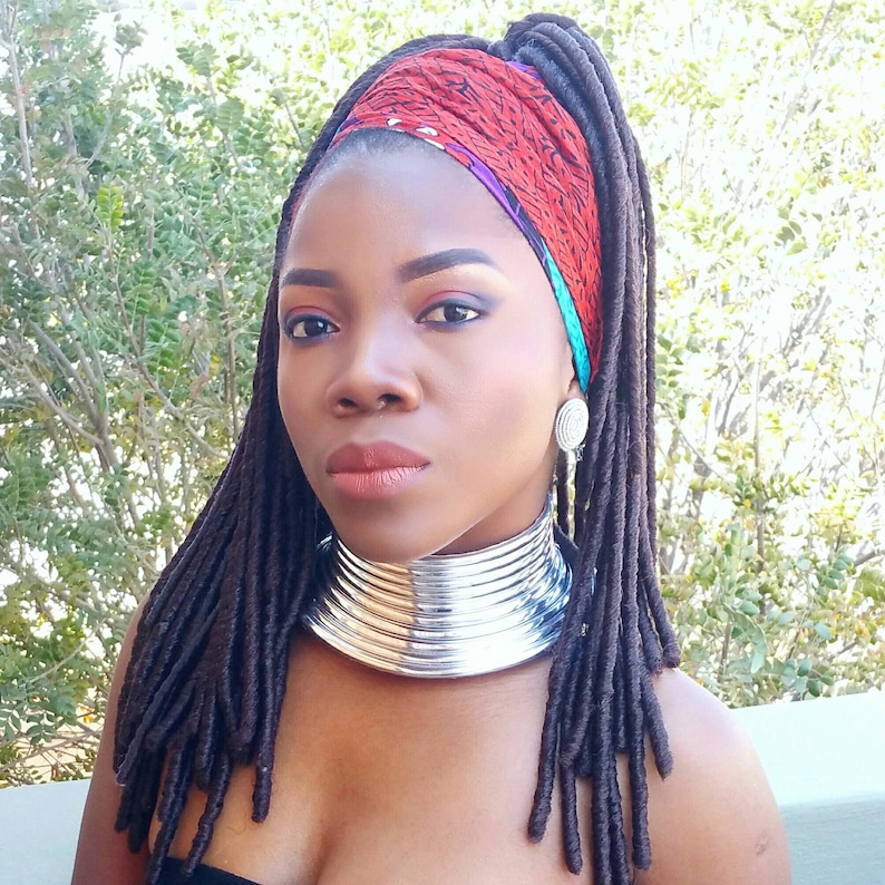 Traditional Ndebele Neck Ring/chokersIdzila in gold or | Etsy