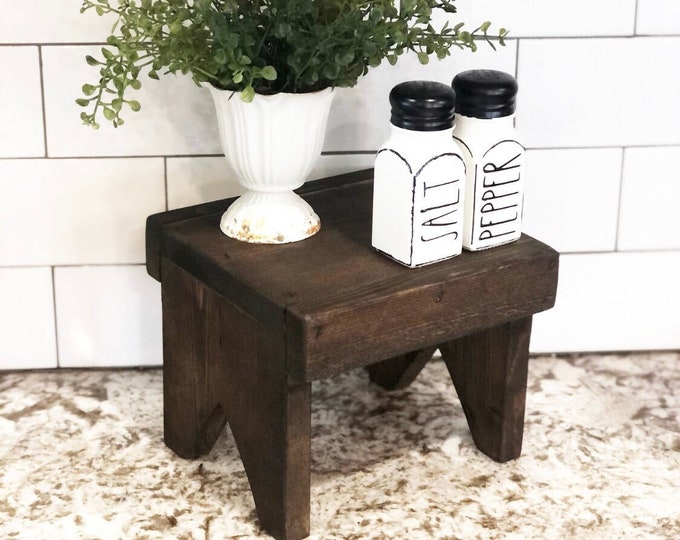 Chunky Wood Riser, Wood Riser, Wooden Riser, Plant Stand, Plant Holder ...