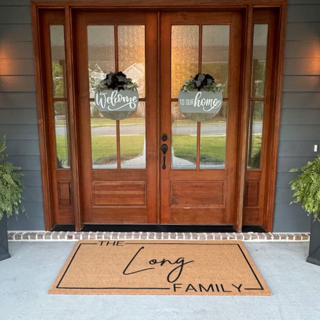 Extra Large Custom Door Mat | Housewarming Gift | Wedding Gift | Gift ...
