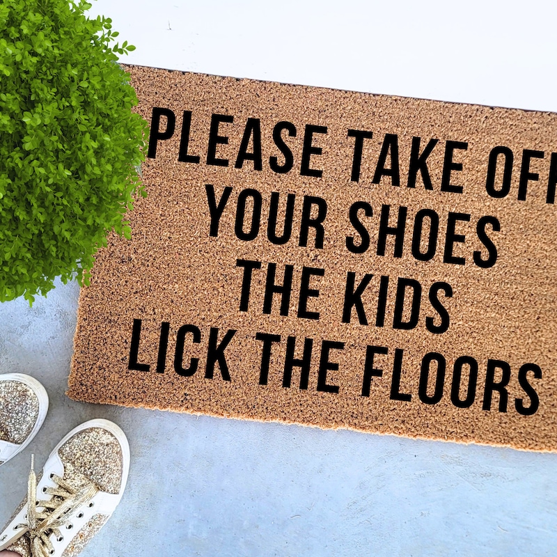 Please Remove Your Shoes Sign - Etsy