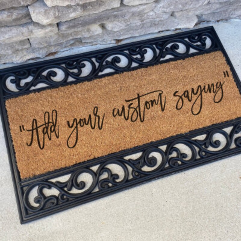 Doormat With Sayings - Etsy
