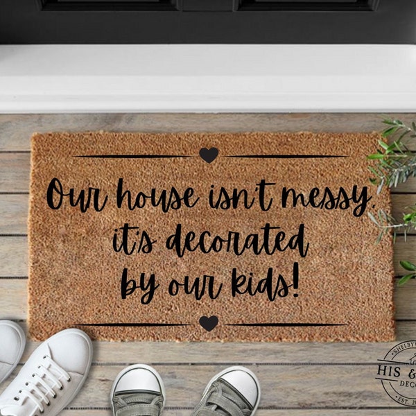 Messy House Sign - Etsy
