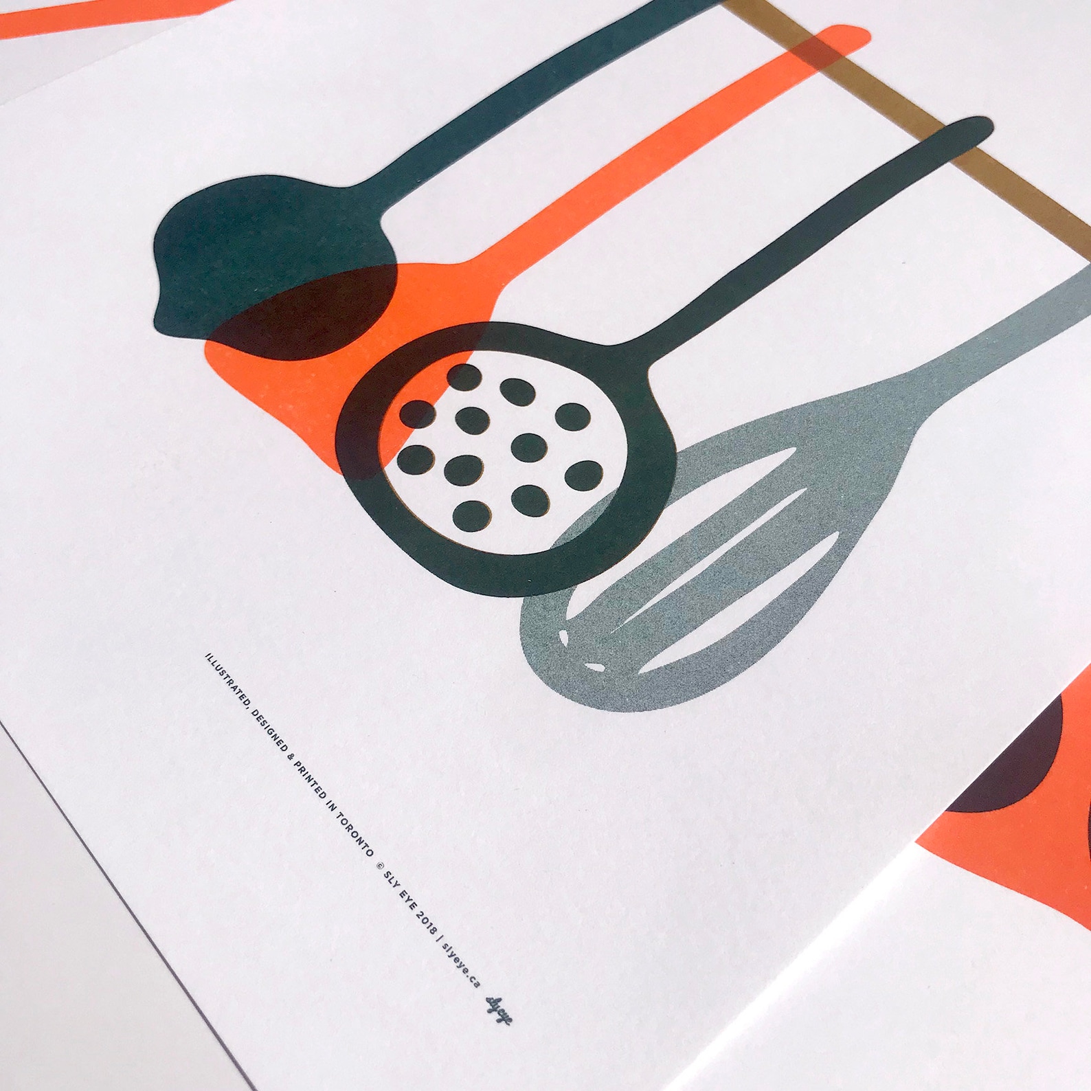 Kitchen Utensils, Retro, Vintage, Print, Kitchen Art, Wall Decoration ...