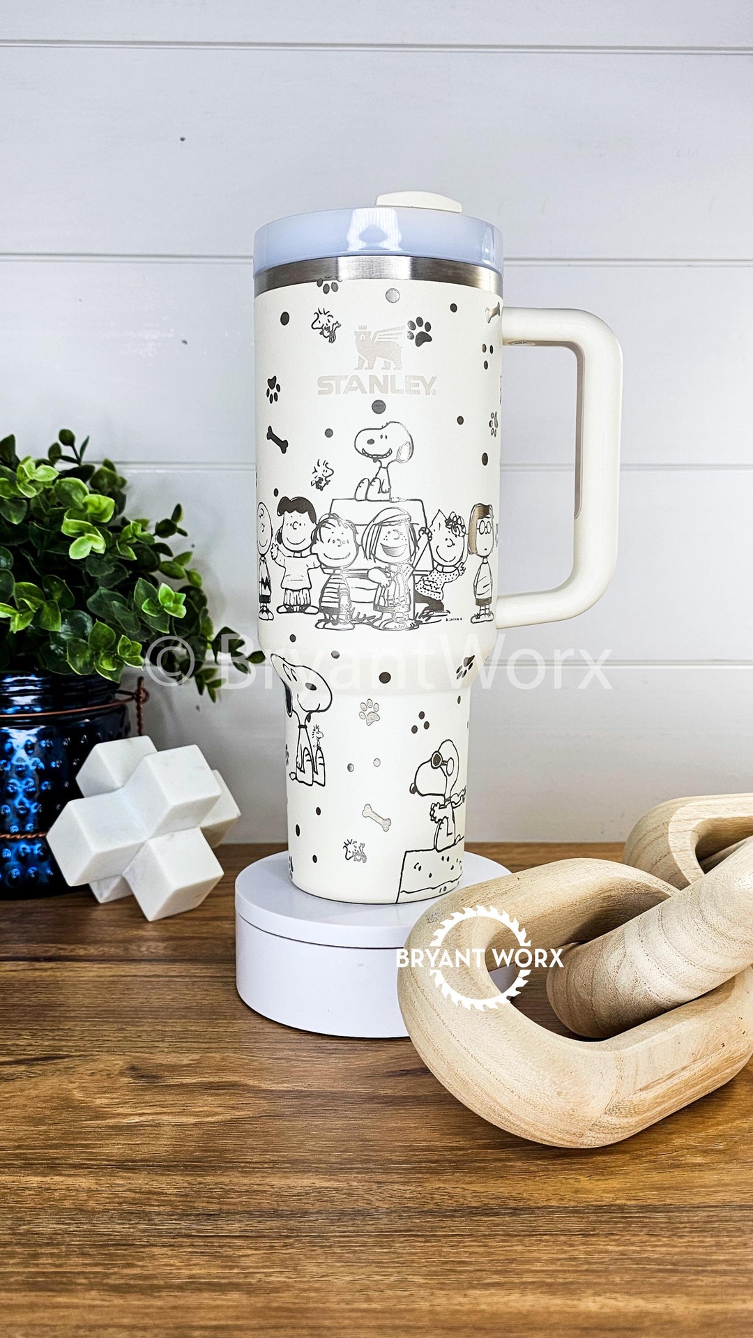 STANLEY Man's Best Friend Full Wrap Engraved STANLEY Peanut the Gang ...