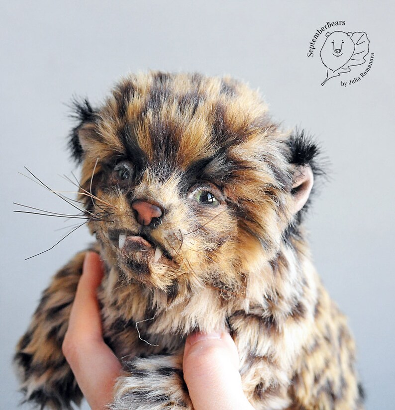 EXAMPLE LISTING realistic sabertooth cub OOAK smilodon cub Ayla Art ...