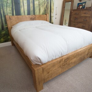 Rustic 'baby Moorland' Chunky Solid Wood Quebec Pine Bed *any Size ...