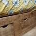 Rustic 'baby Moorland' Chunky Solid Wood Quebec Pine Bed any Size ...