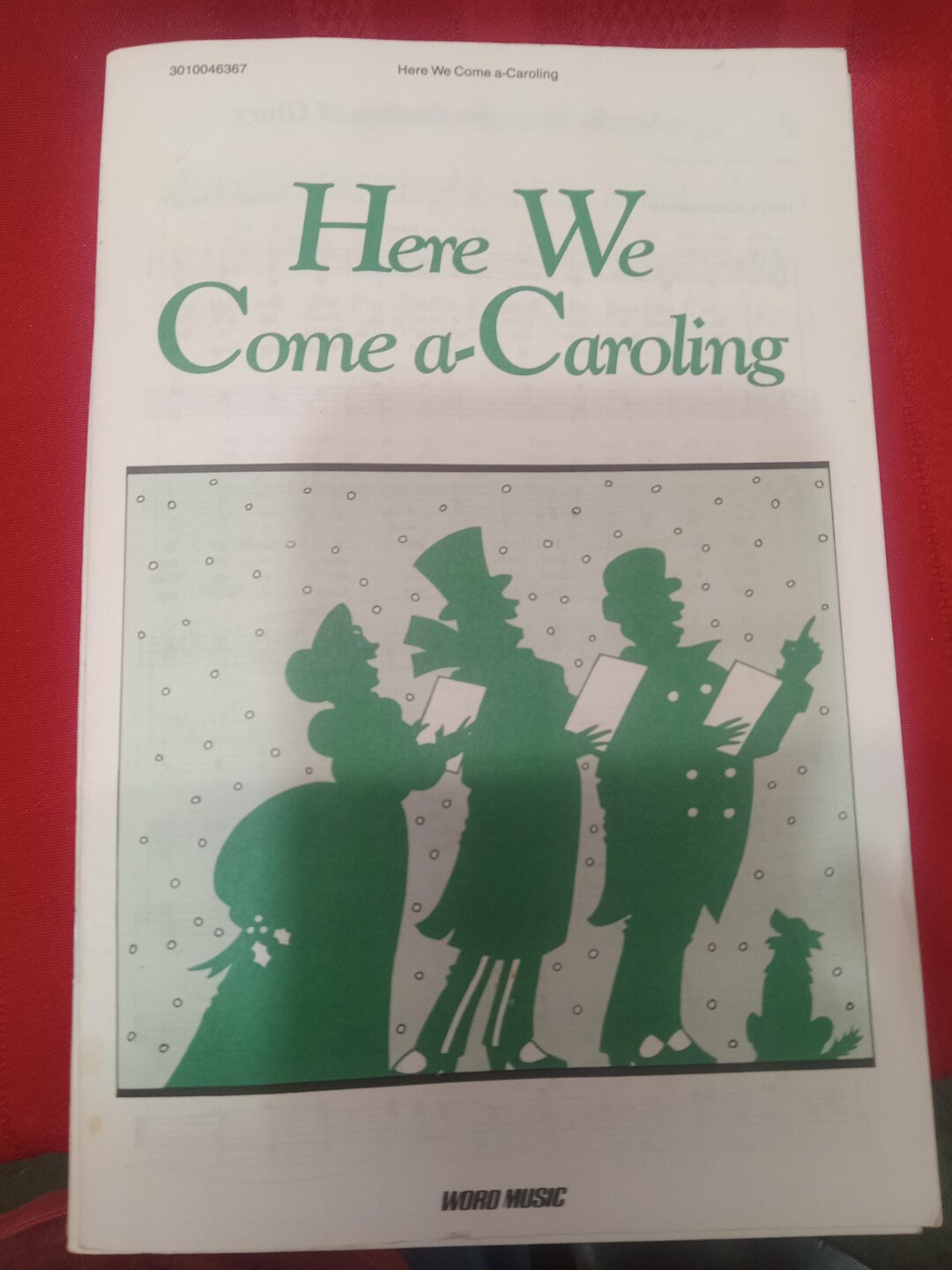 Christmas Song Book and Music "here We Come A-caroling" All Your ...