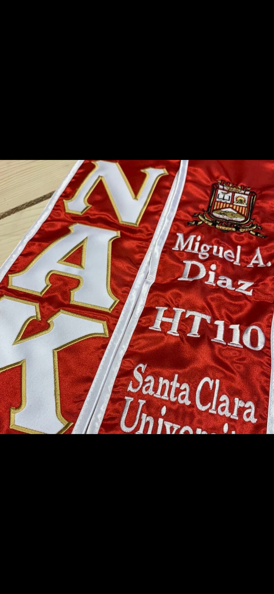 Graduation Sash, Custom Grad Stole, Embroidered, Graduation Gift for ...