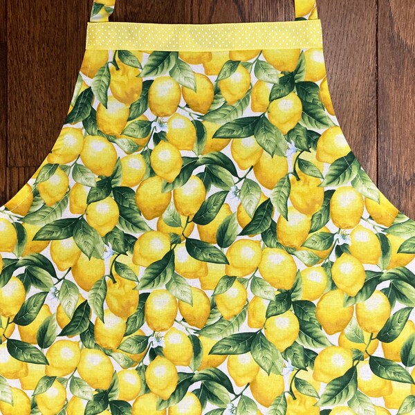 Lemon Apron - Etsy