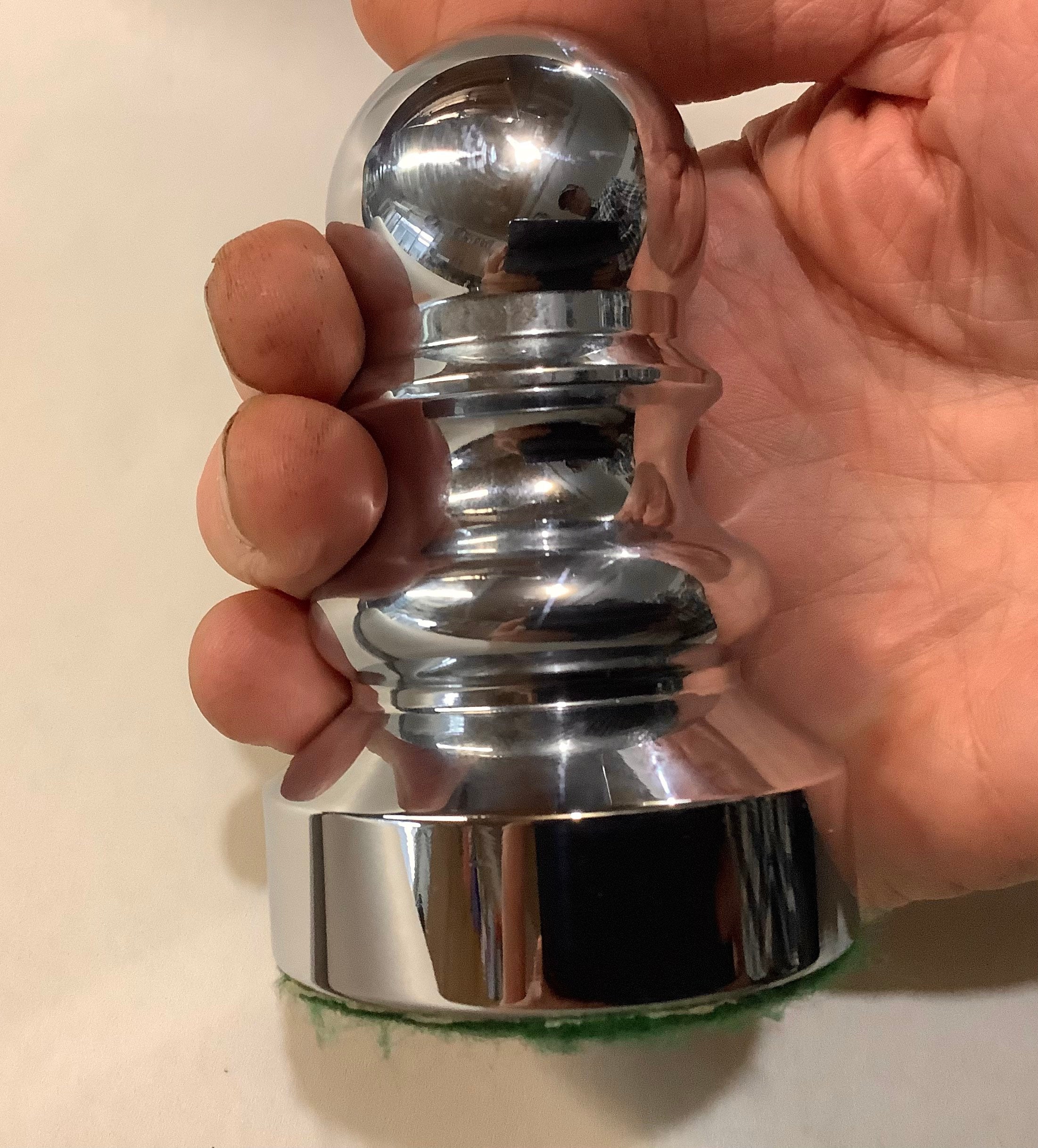 Introducing a Magnificent Limited Edition Chromed and Polished Chess ...