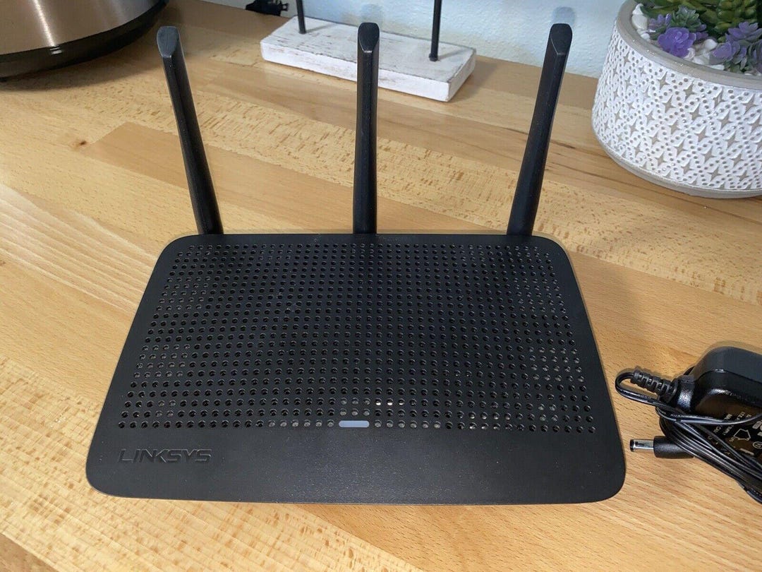 Linksys Wifi Router EA7250 Max-stream Dual-band 4 Port Cable Router ...