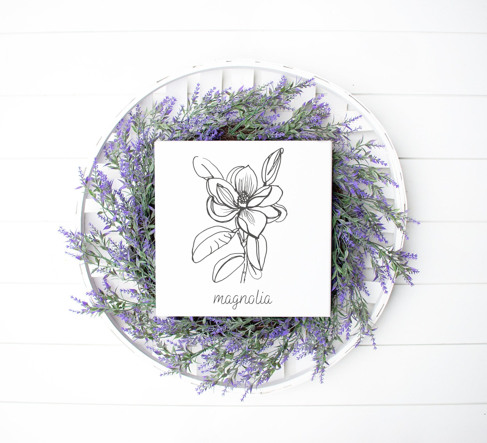 Magnolia Magnolia Canvas, Magnolia Decor, White Magnolia Home ...