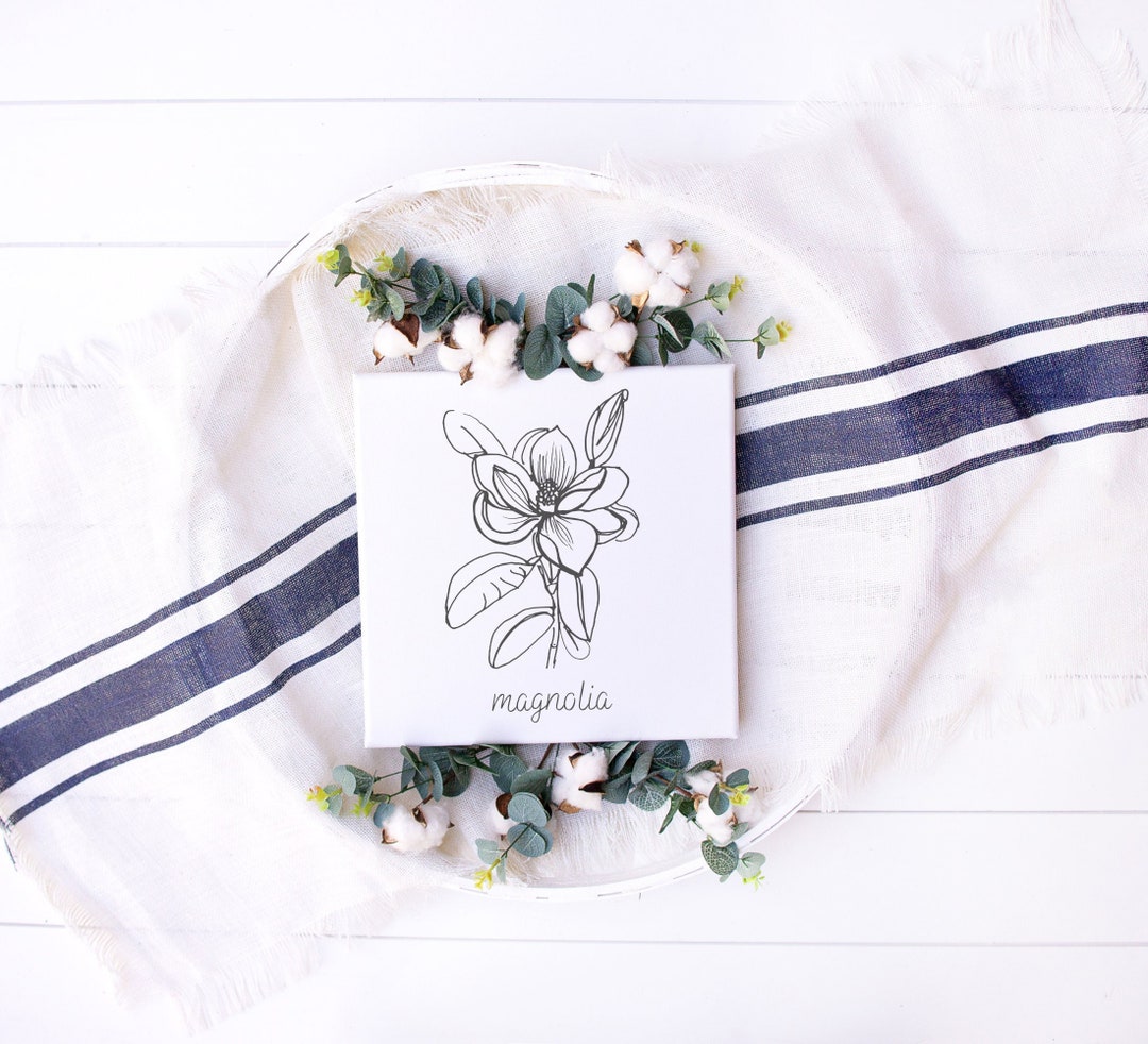 Magnolia Magnolia Canvas, Magnolia Decor, White Magnolia Home ...