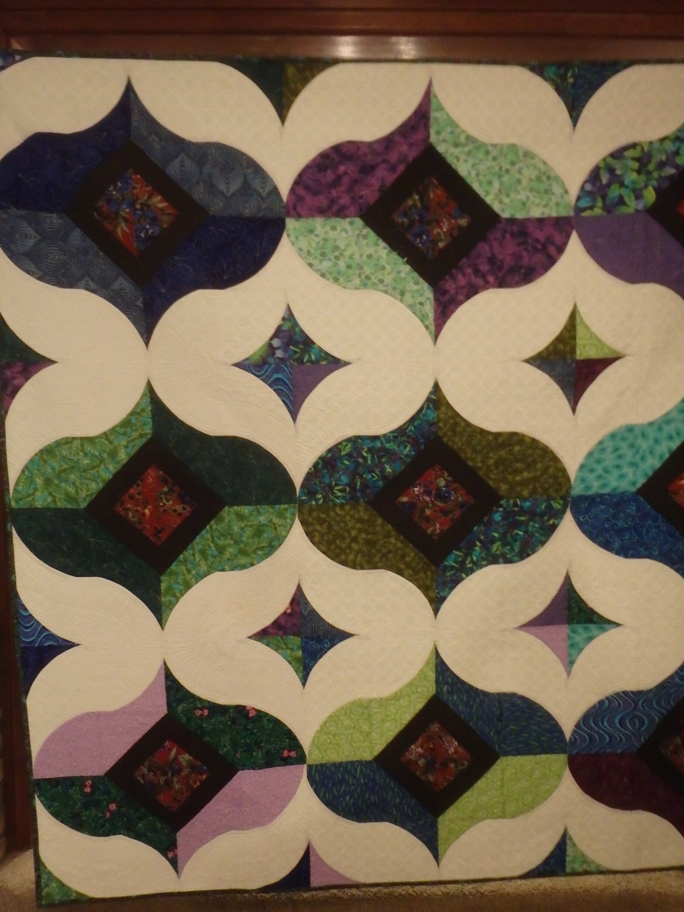 Modern full size quilt Arabian quilt homemade quilt double | Etsy