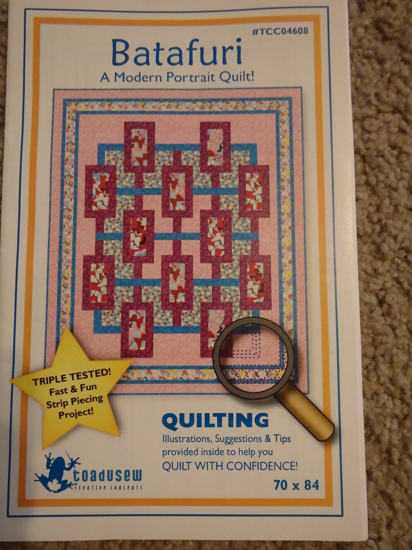 Quilt Pattern, Modern Quilt Pattern, Queen Size Quilt Pattern - Etsy