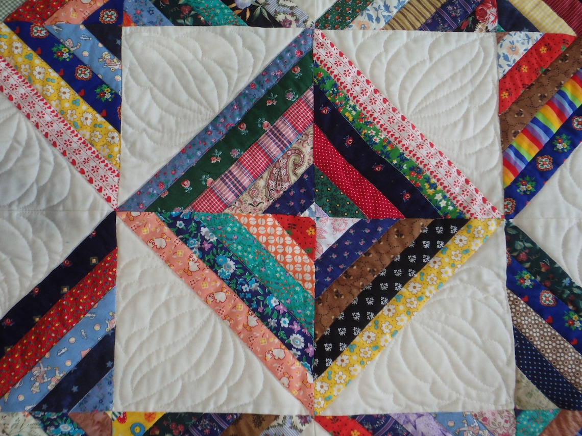 String Baby Quilt Crib Quilt Nursery Decor Play Mat Gender | Etsy