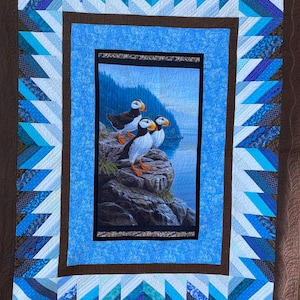 Puffin Queen Size Quilt - Etsy