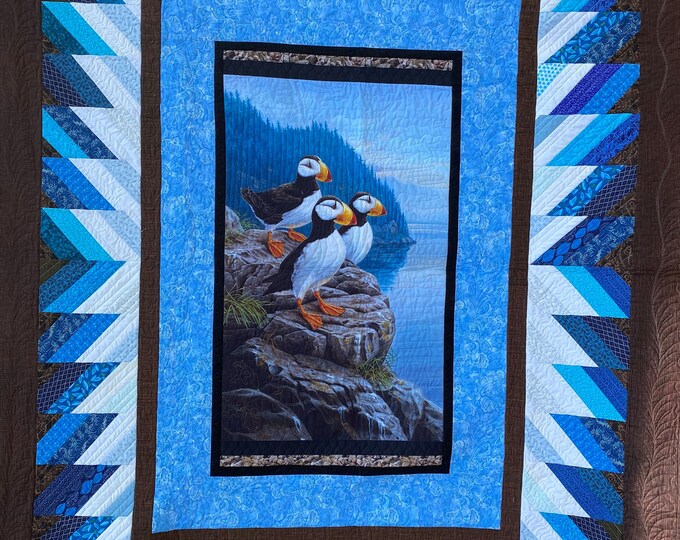 Puffin Queen Size Quilt - Etsy