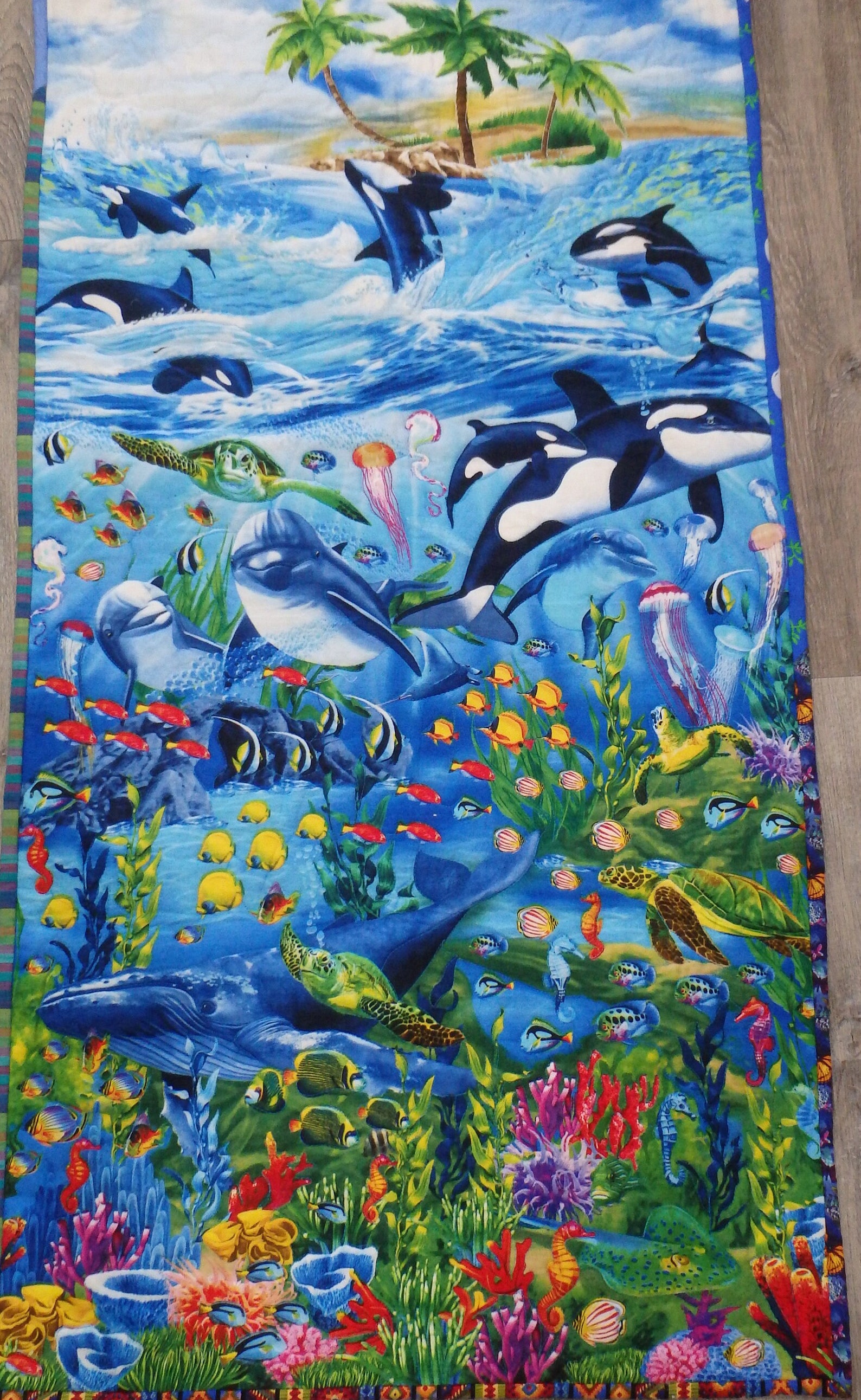 Ocean/sea Life Wall Quilt - Etsy