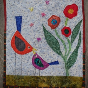 Quilted Spring Wall Hanging Collage - Etsy