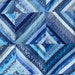 Blue Lap Quilt, Blue String Quilt - Etsy