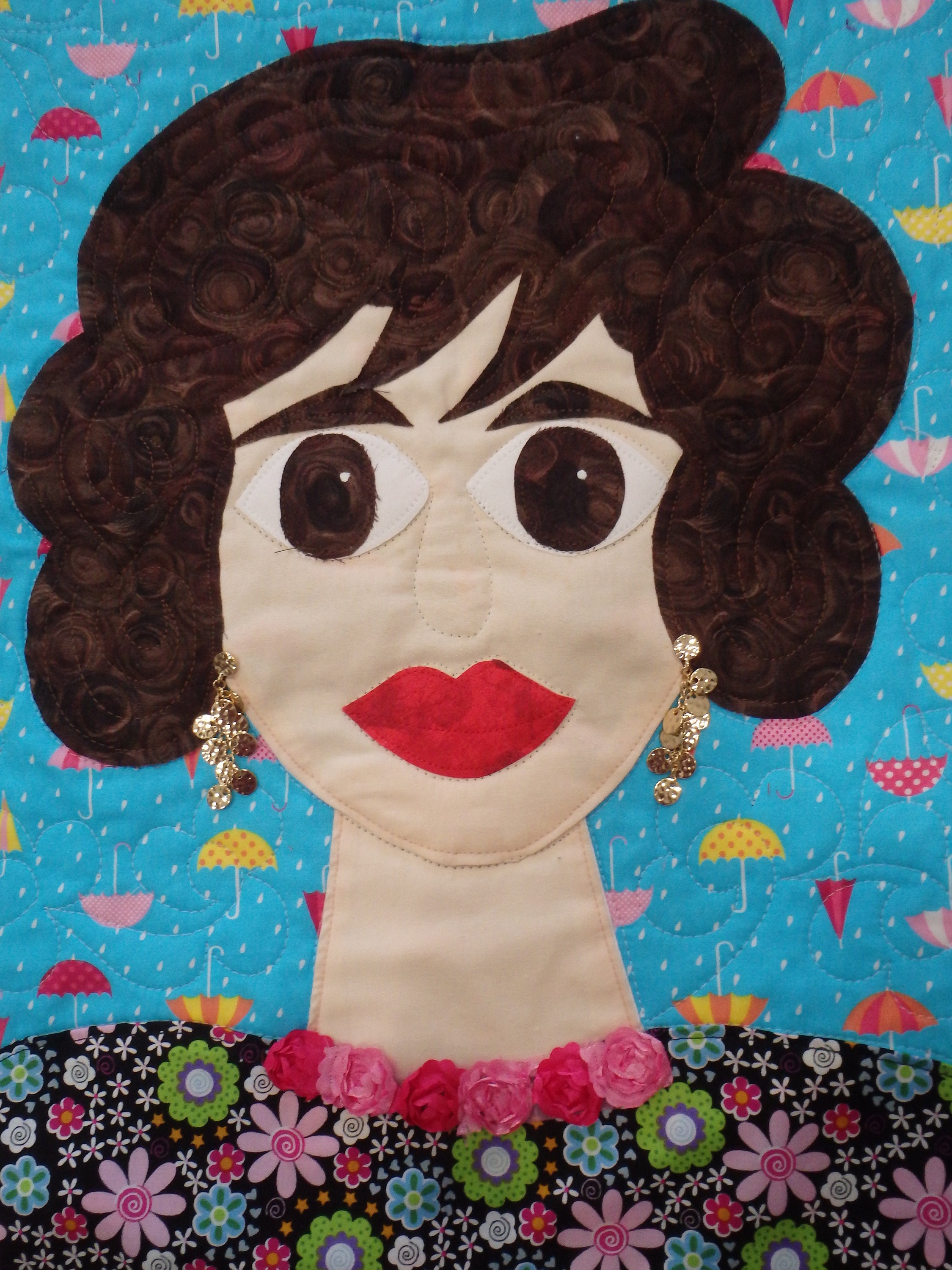 Quilted Wall Hanging Portrait - Etsy