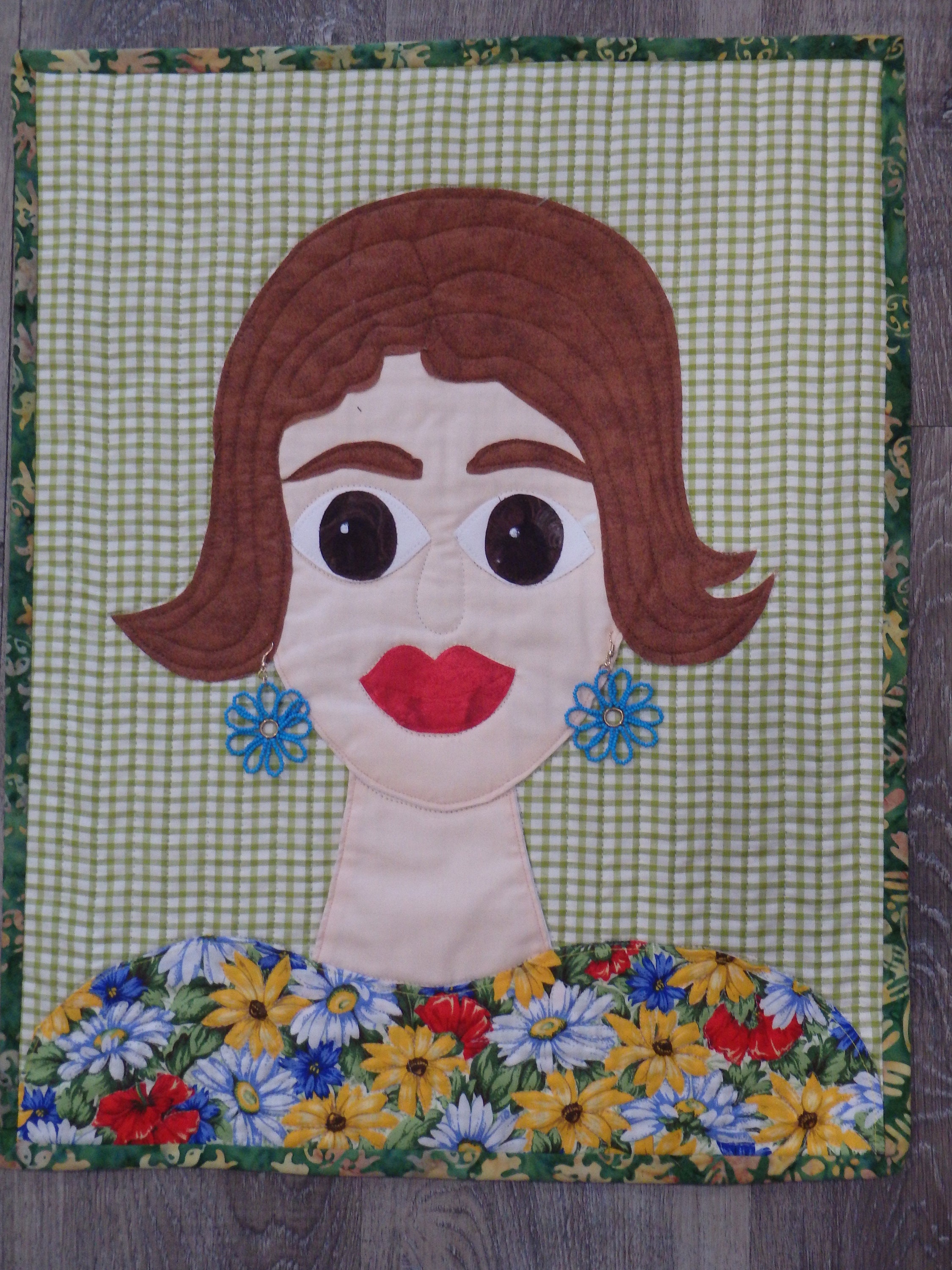 Quilted Portrait Collage - Etsy