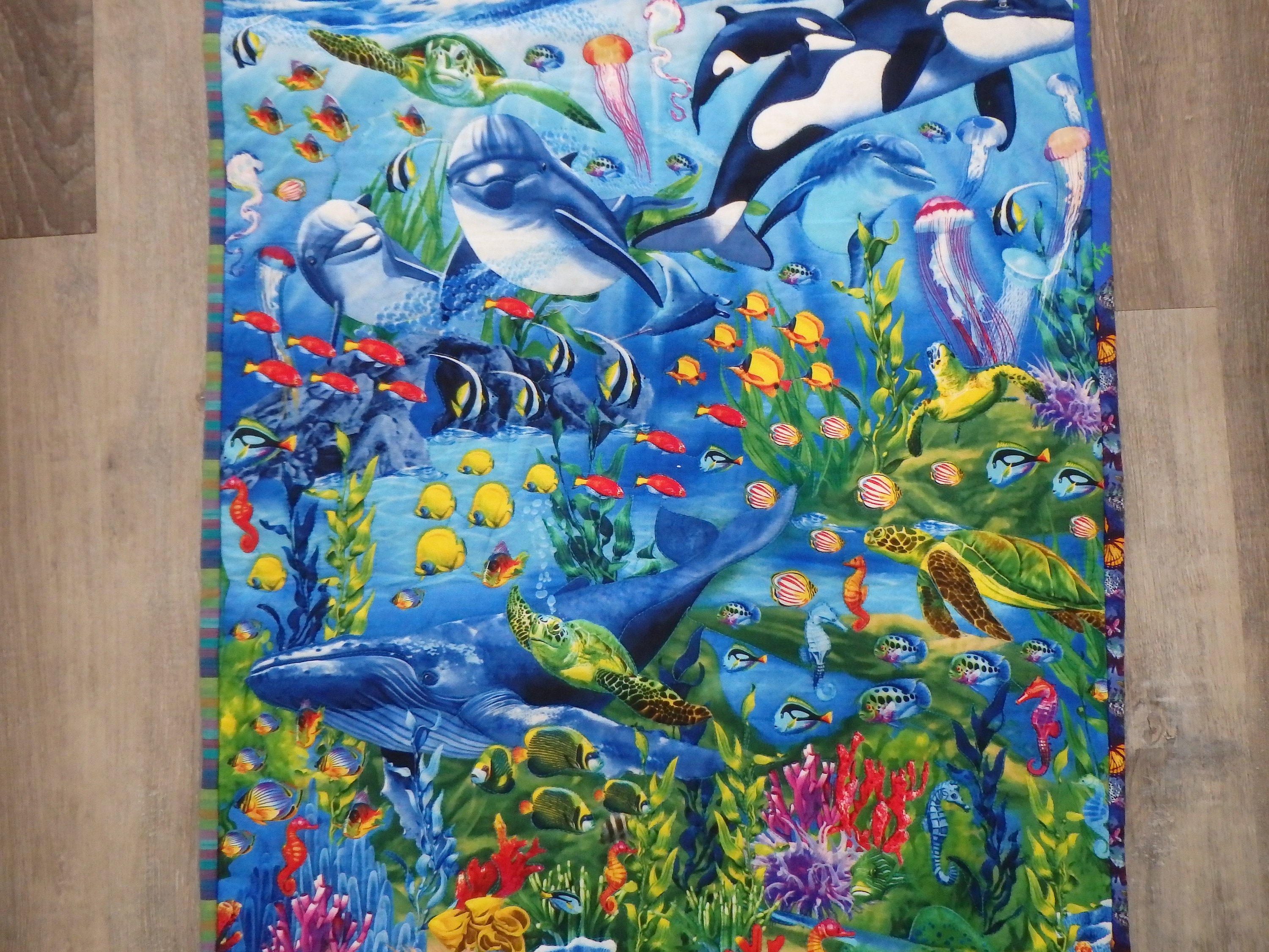 Ocean/sea Life Wall Quilt - Etsy