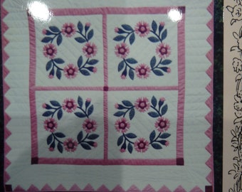 Canadiana Rose Applique Quilt Pattern Digital Download - Etsy