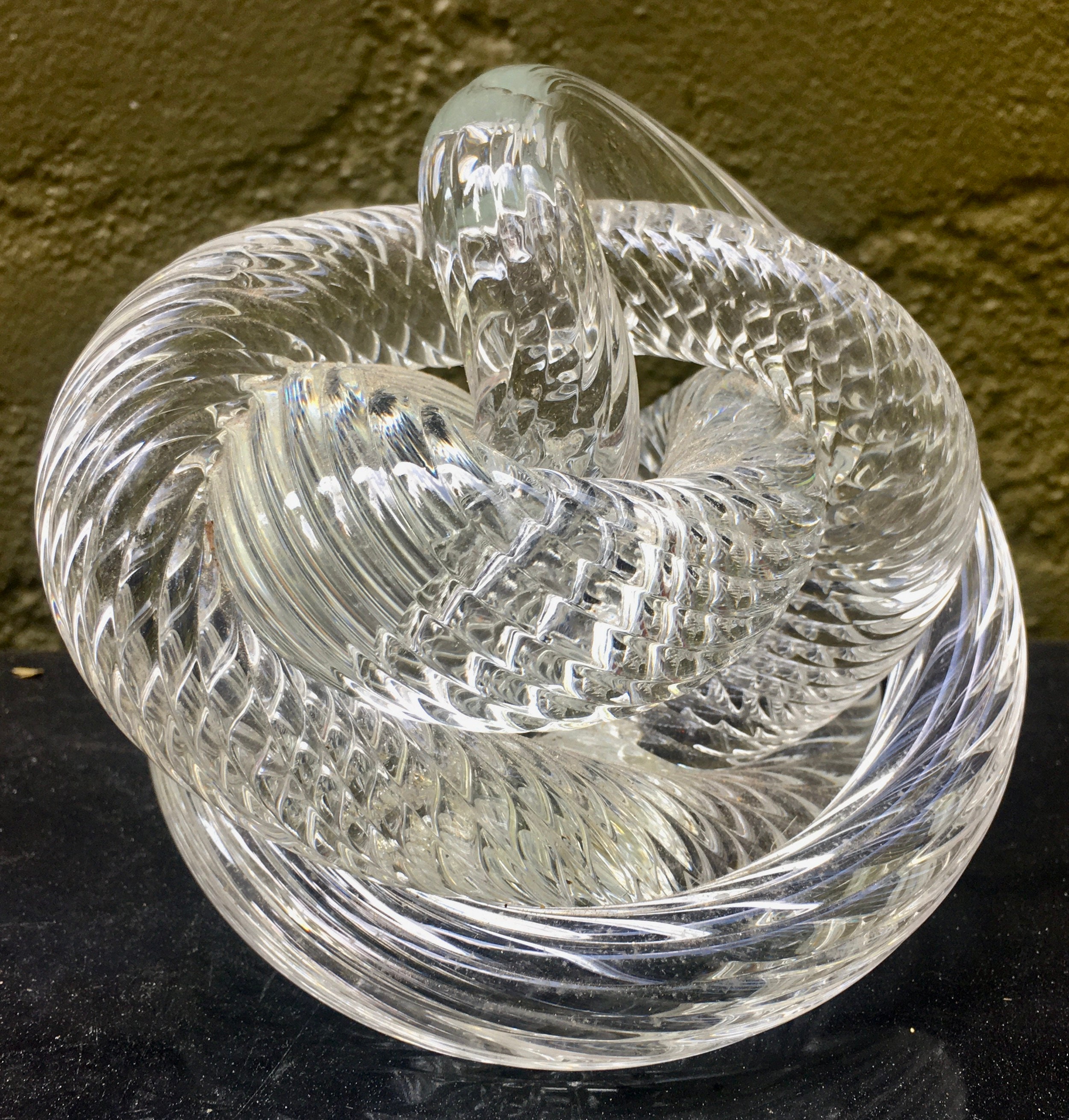 Czech Art Glass Snake Sculpture Paperweight - Etsy