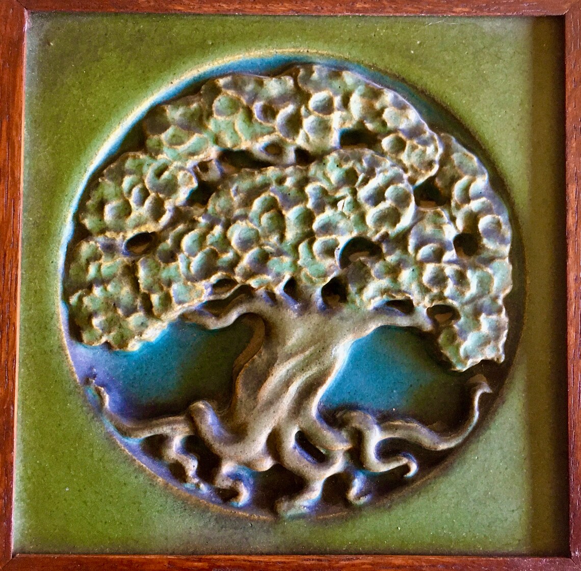 Large Rookwood Tree of Life Architectural Tile 8X8 - Etsy
