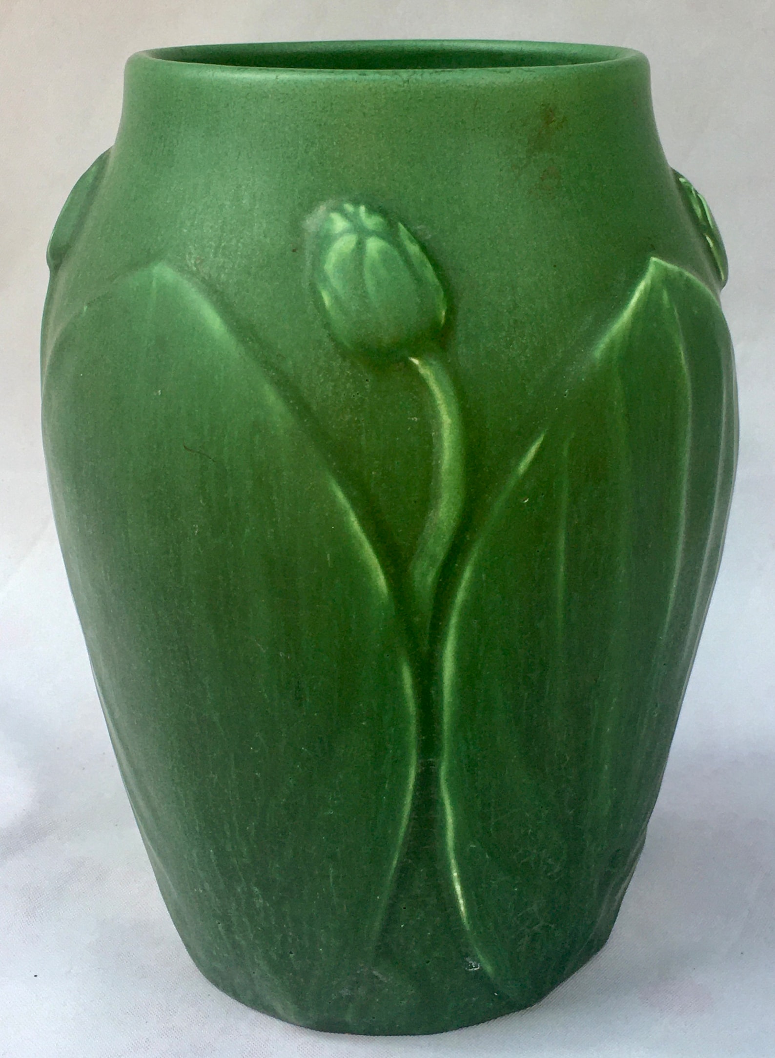 Arts & Crafts Matte Green Hampshire Daffodil Vase - Etsy