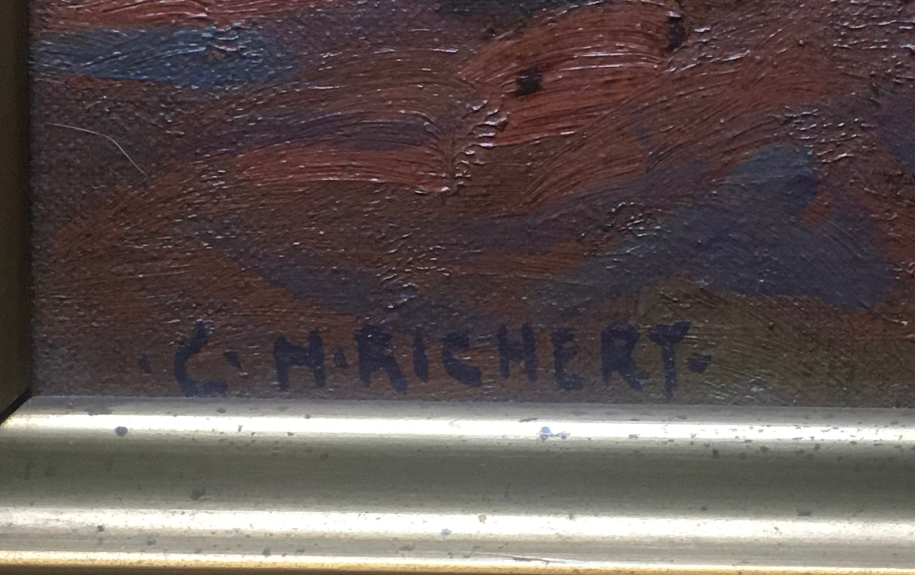 ARTS & CRAFTS C. RICHERT Oil Painting - Etsy