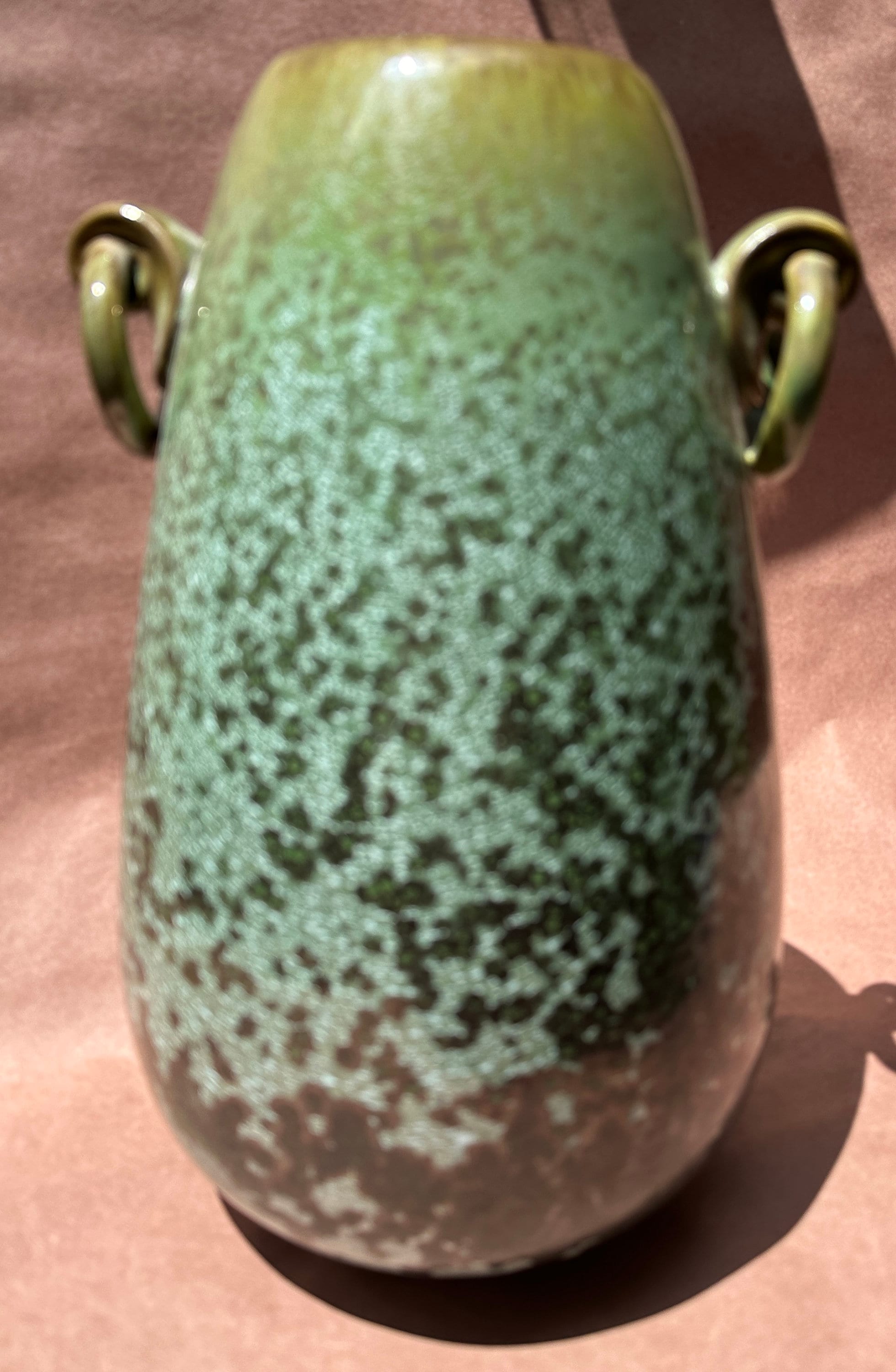 Large Arts & Crafts Leopard Skin Fulper Art Pottery Vase - Etsy