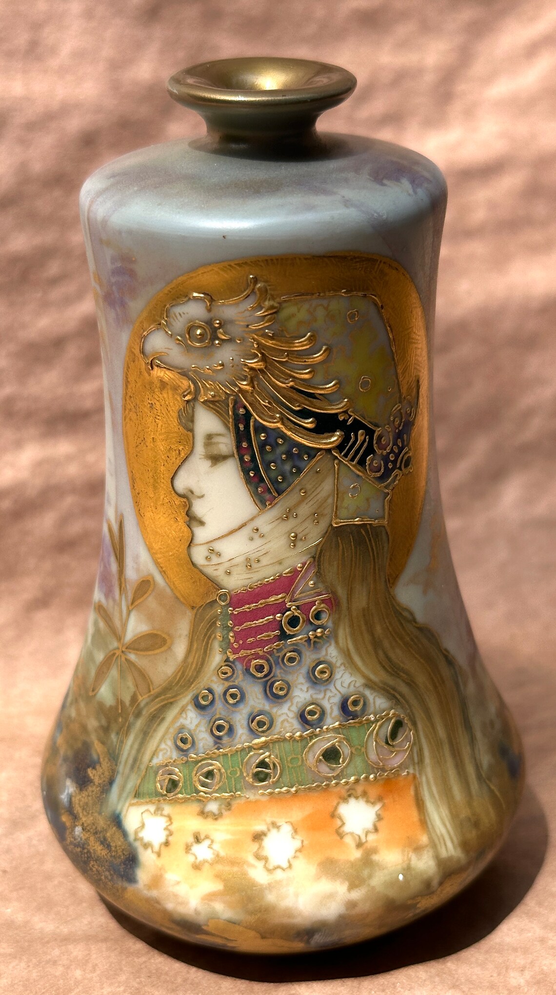 Art Nouveau Austrian Amphora RSTK Cabinet Vase - Etsy