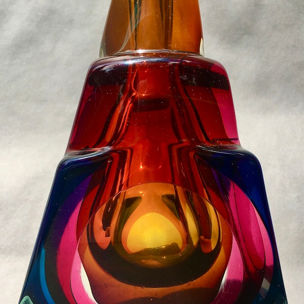 Studio Art Glass Vase - Etsy
