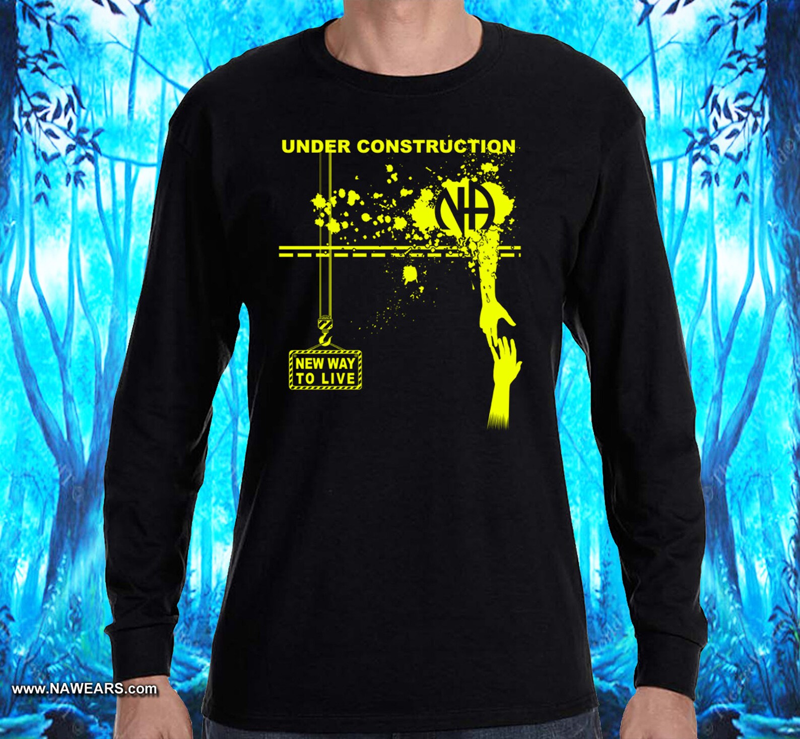 NA UNDER CONSTRUCTION Shirt 100% Cotton Free Shipping - Etsy