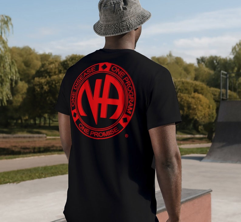 NA One Disease One Program V. 2 Tee S-3X - 100% Cotton. Narcotics ...