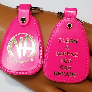 NA Lot of 10, 20 & 25 Year Clean Time Key Tag - Narcotics Anonymous - Etsy