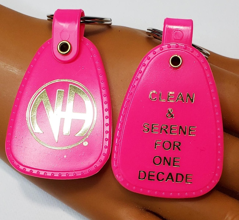 NA Lot of 10, 20 & 25 Year Clean Time Key Tag - Narcotics Anonymous - Etsy